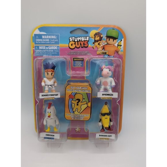 PMI | Toys | Stumble Guys 5pack Collectible Figures Exclusive Stumbler ...